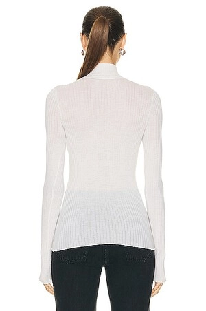 Sprwmn Mock Neck Top