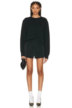 Polo Ralph Lauren Fleece Crewneck Sweatshirt - Black