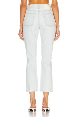 GRLFRND Karolina High Rise Straight Crop Jeans