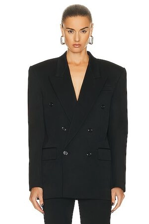 Saint Laurent Double Breasted Blazer