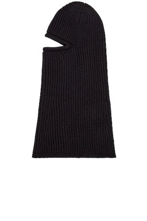 Saint Laurent Ribbed Cashmere Balaclava