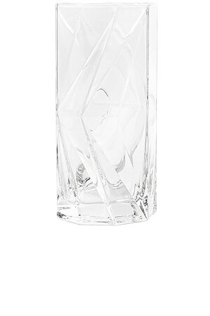 MAX ID NY Ghost Highball Glass Pair - Clear