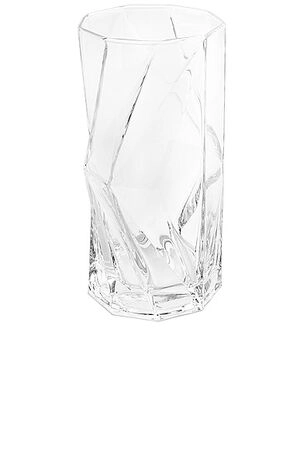 MAX ID NY Ghost Highball Glass Pair - Clear