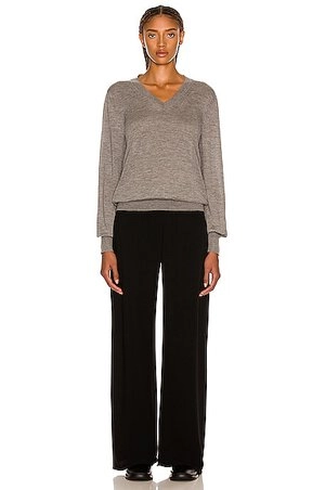 THE ROW Stockwell Cashmere V-neck Sweater