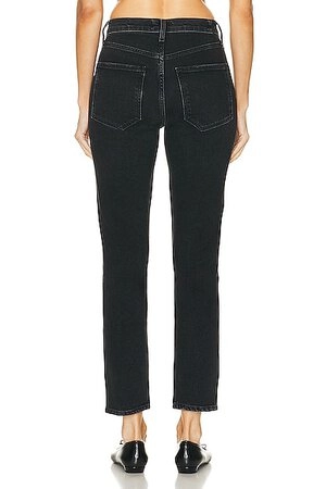 AGOLDE Riley Long High Rise Straight Jeans
