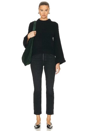 AGOLDE Riley Long High Rise Straight Jeans