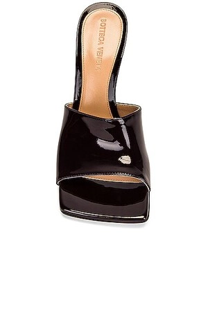 Bottega Veneta Stretch Gloss High Heel Sandals - Oxide