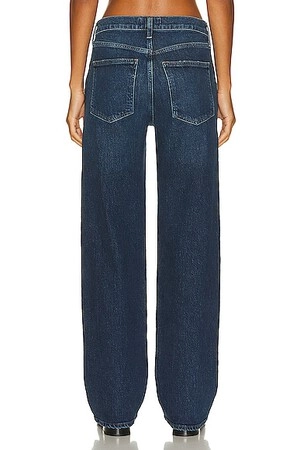 AGOLDE Harper Mid-rise Relaxed Straight Jeans - Tempo
