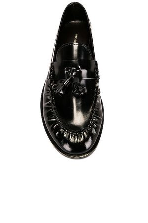 THE ROW Box Calf Leather Loafers