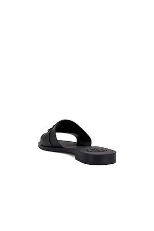 Moncler Mon Slide Sandals - Black