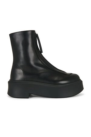THE ROW Zipped Booties