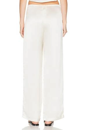 LESET Barb Wide Leg Pant - Creme