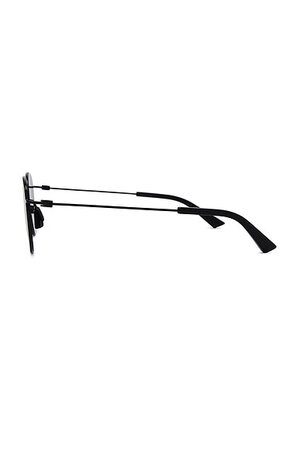 Bottega Veneta Thin Triangle Round Sunglasses