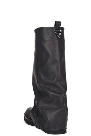 Attico Robin Combat Boot - Black