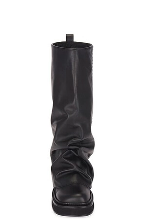 Attico Robin Combat Boot - Black