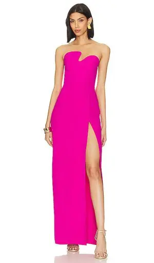 Amanda Uprichard Slit Evening Dresses
