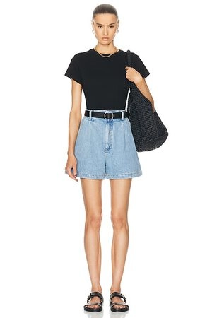 AGOLDE Adine Shrunken Tee