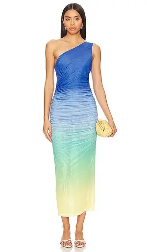 RUNAWAY THE LABEL Sonny Midi Dress - Multi