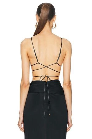 Saint Laurent Triangle Bralette