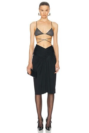 Saint Laurent Triangle Bralette