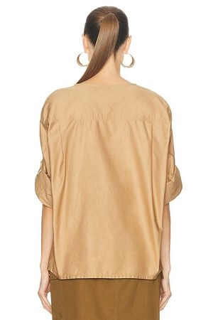 Saint Laurent Convertible Sleeve Blouse