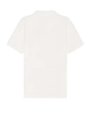 Frescobol Carioca Faustino Terry Cotton Blend Short Sleeve Polo - Ivory