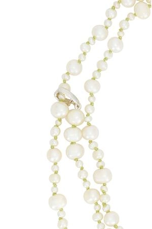 LOREN STEWART Pearl Wrap Necklace & Belt