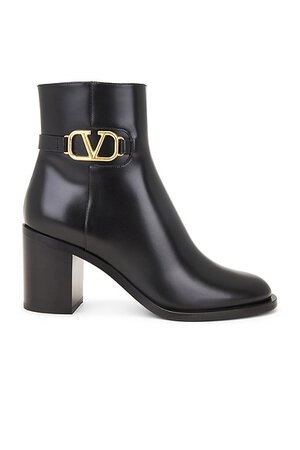 Valentino Garavani Logo Booties