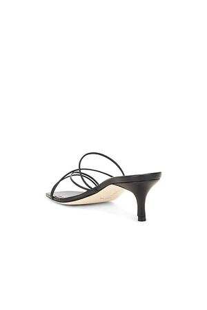 Manolo Blahnik Ninfemu 50 Nappa Sandal - Black