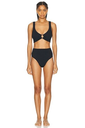 Hunza G Hunza G Nadine Bikini Set Black