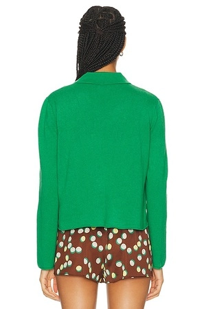 BODE Lodge Cashmere Cardigan - Green