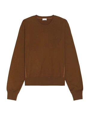 Saint Laurent Version Sweat Hoodie - Ocre
