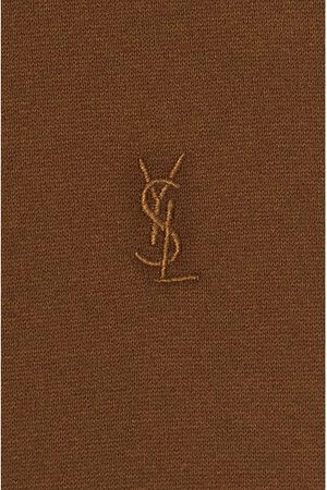 Saint Laurent Version Sweat Hoodie - Ocre