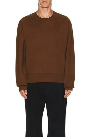Saint Laurent Version Sweat Hoodie - Ocre