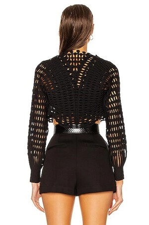 Alaïa Knit Lace Top