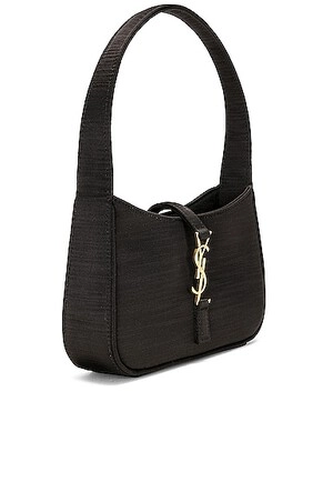Saint Laurent Mini Le 5 A 7 Tri Metal Bag - Nero