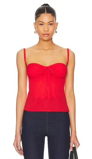 MORE TO COME Tamora Top - Red