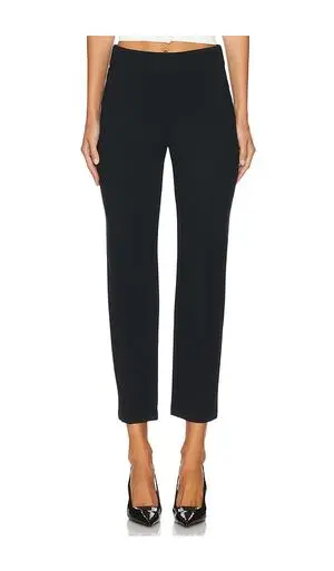 Spanx Smooth Perfectfit Ponte Slim Straight Petite Pant - Black