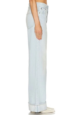 AGOLDE Dame High Rise Wide Leg Jeans