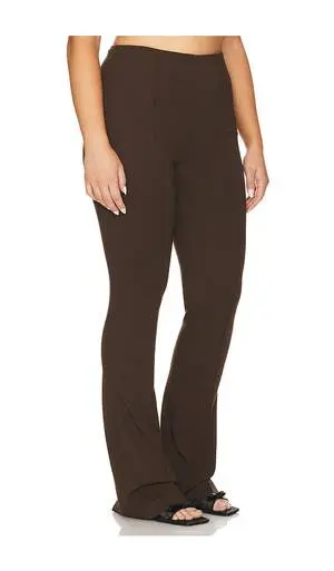 L'academie Benigna Flare Trouser - Brown