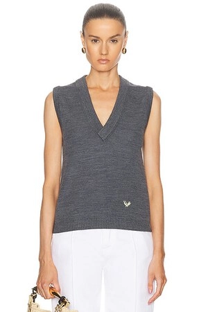 Bottega Veneta Wool Sweater Vest - Thunder