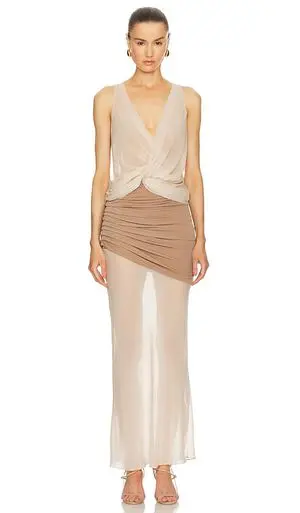 L'academie Marin Midi Dress