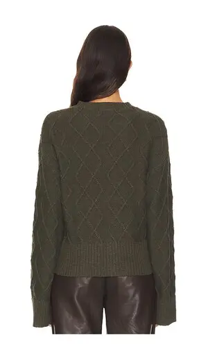 Sanctuary Coastal Cable Crewneck Sweater