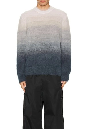Off-White Mohair Arrow Gradient Knit