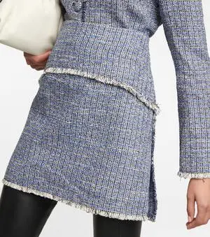 Proenza Schouler White Label Tweed Mini Skirt