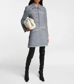 Proenza Schouler White Label Tweed Mini Skirt