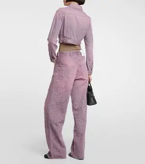 MAISON MARGIELA Cropped Denim Jacket