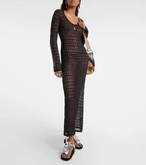 Isabel Marant Étoile Isela Metallic Leather Sandals