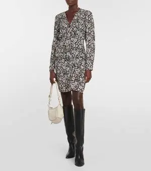 MARANT ETOILE Floral Print Mini Skirt
