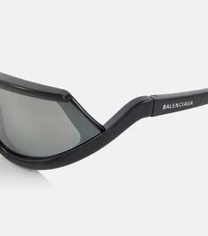 Balenciaga Side Xpander Oval Sunglasses